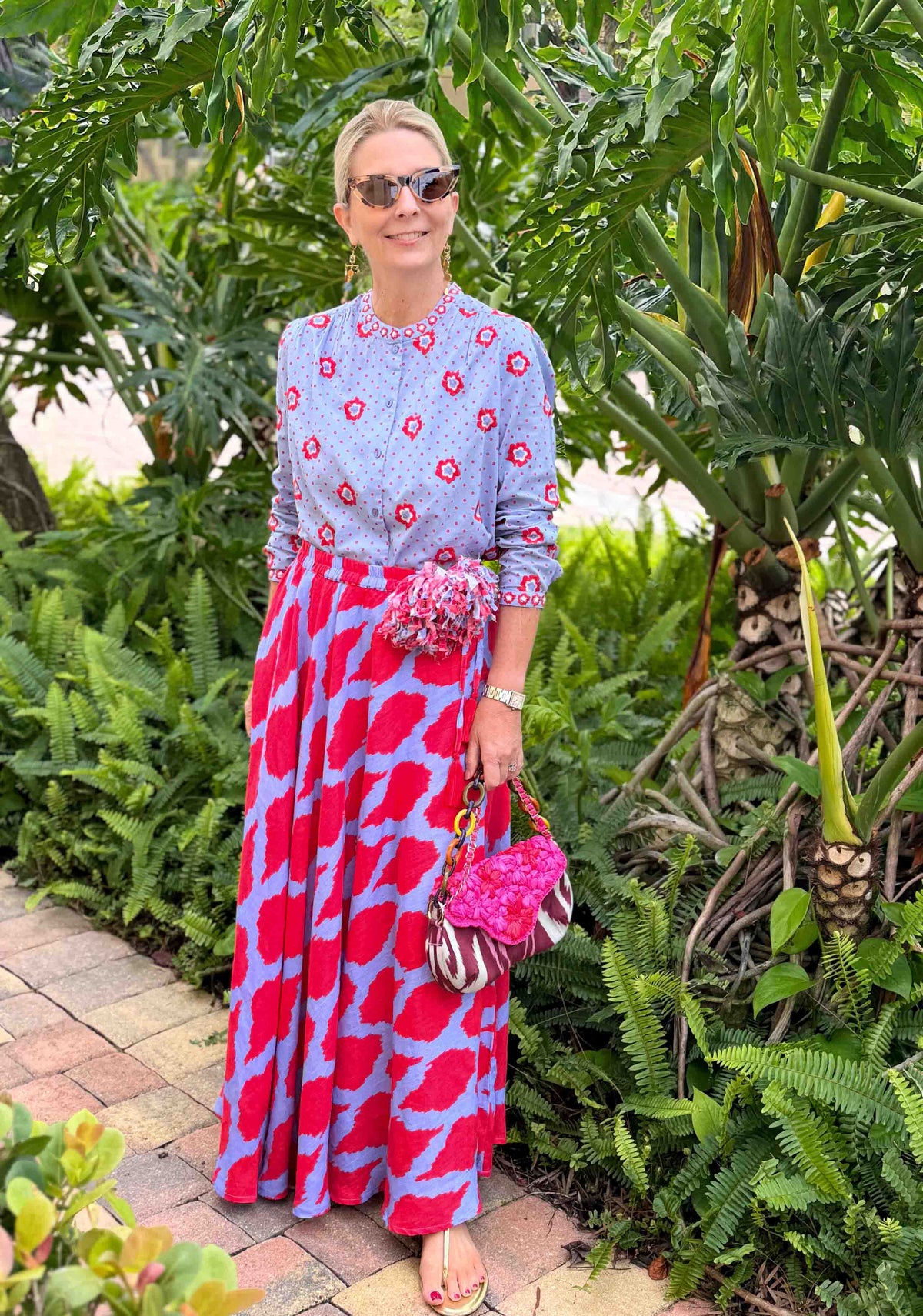 Flame Ikat Skirt– FOUND collection